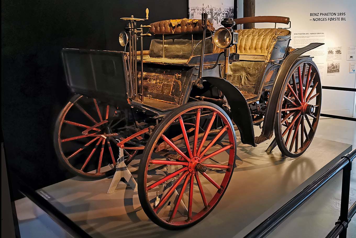 Norges første bil - Norsk Teknisk Museum